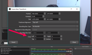 How to Crop in OBS Studio - Crop Your Webcam - Streamsentials