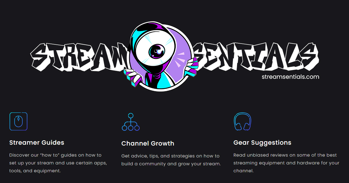 Vtuber Guides & Resources for Vtubing - Streamsentials