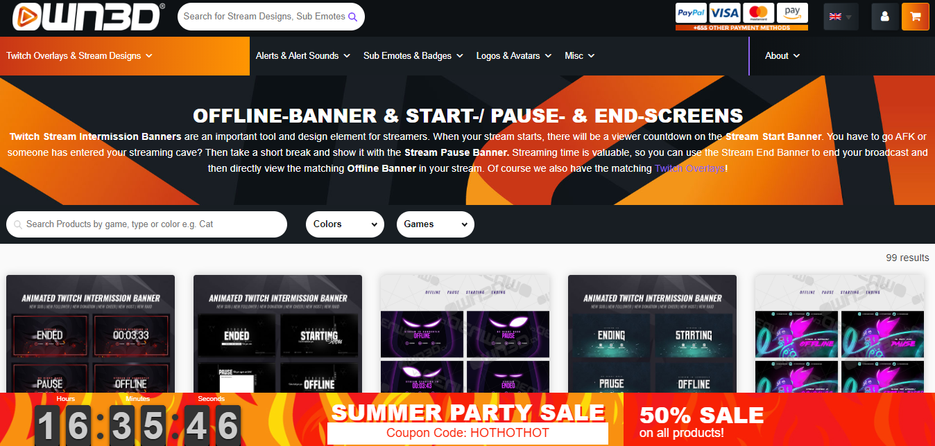 Twitch BRB Screens - The 7 Best Free & Premium Options