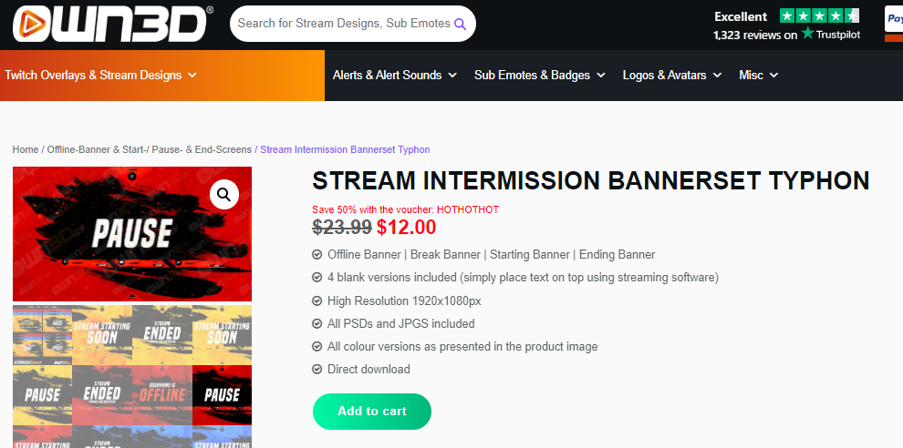 Twitch BRB Screens - The 7 Best Free & Premium Options