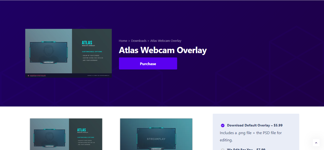 Webcam Overlays - Free & Premium for Your Twitch Stream